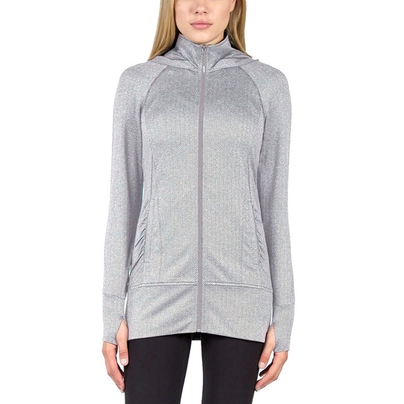 Mondetta | Jackets & Coats | Mondetta Herringbone Yoga Jacket M | Poshmark